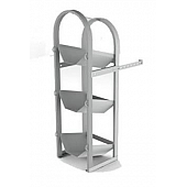 Holman Van Storage System Refrigerant Tank Rack - Four 30 Or Two 50 Lbs ...