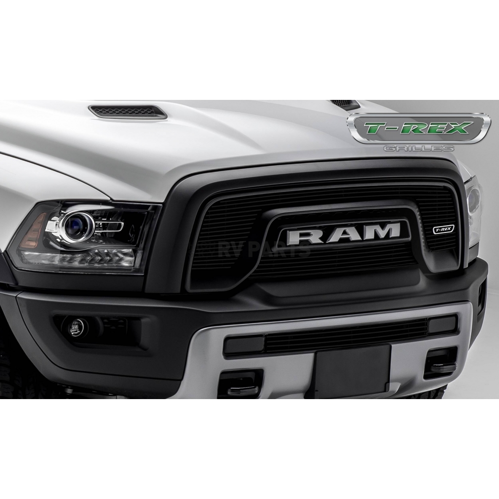 T-Rex Truck Products Bumper Grille Insert Overlay Powder Coated Black ...