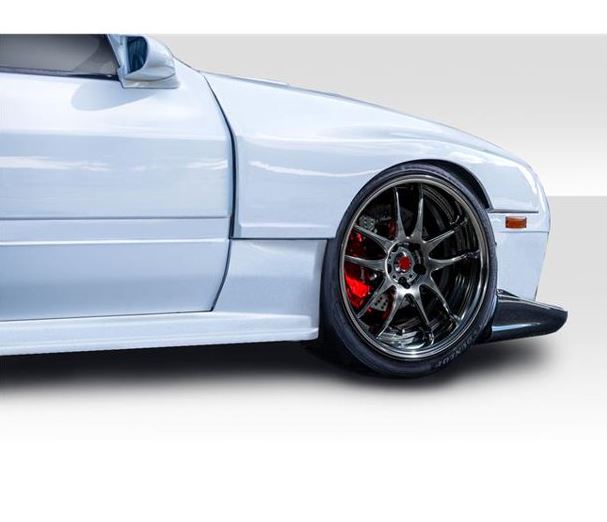 Duraflex Fender - Fiberglass Reinforced Plastic Black - Set Of 2 ...