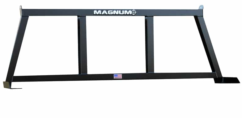 Magnum Truck Racks Headache Rack Frame Only Aluminum Black Matte Powder ...
