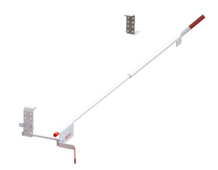 Weather Guard (Werner) Ladder Rack Drop Down Mechanism Aluminum White ...