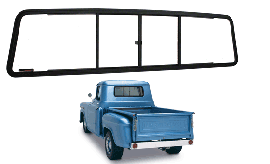 CRL Duo-Vent Four Panel Slider with Clear Glass for 1967-1972 Small ...