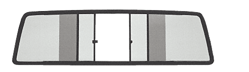 CRL Duo-Vent Four Panel Slider with Solar Glass TSW850S ...