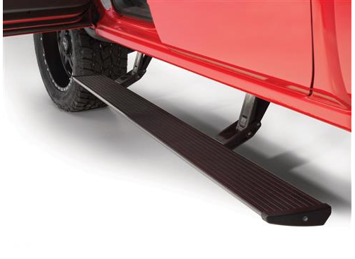 Amp Research Running Board 600 Pound Capacity Aluminum Power Lowering ...