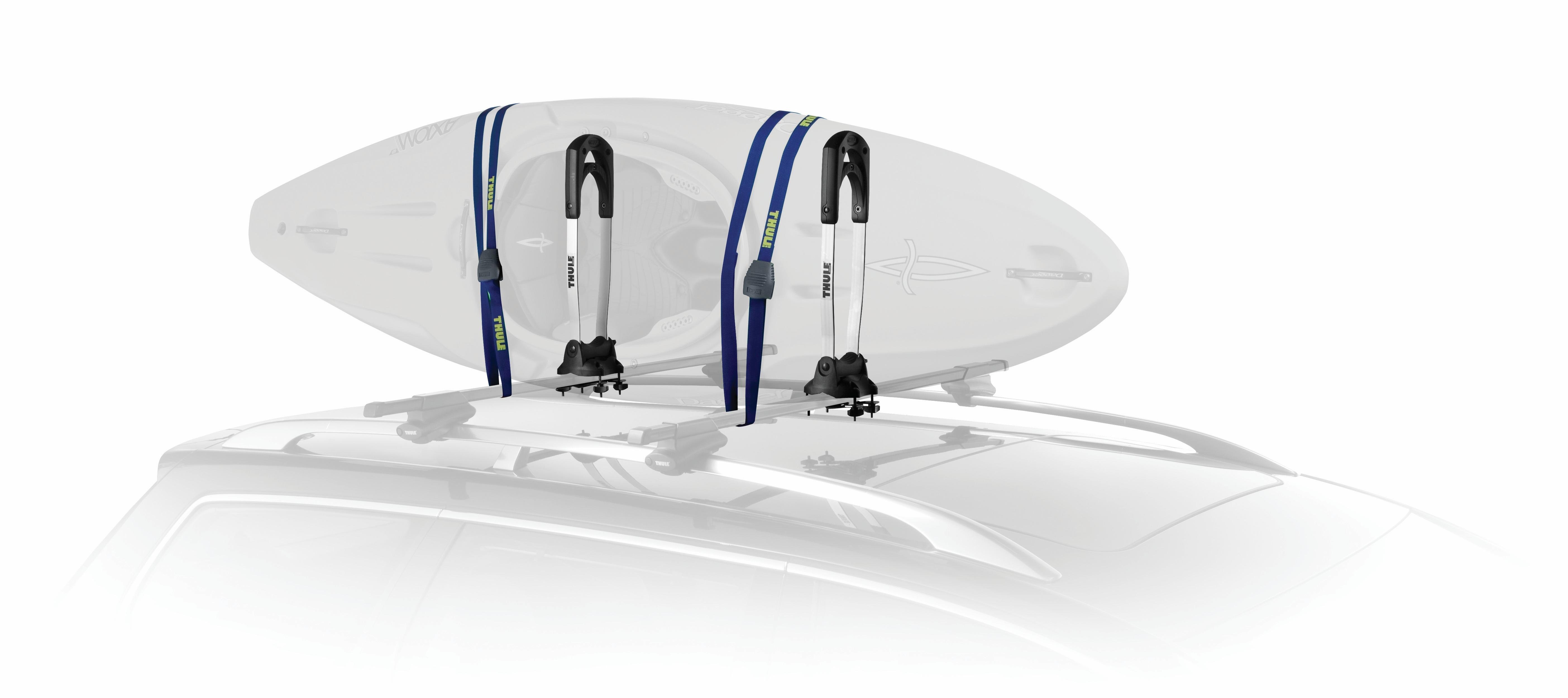 Thule Stacker Kayak Rack - Vertical Silver Holds Up To 4 Kayaks 34 Inch ...