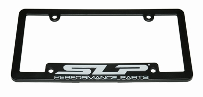 Street Legal Performance- SLP License Plate Frame - Black Polished ...