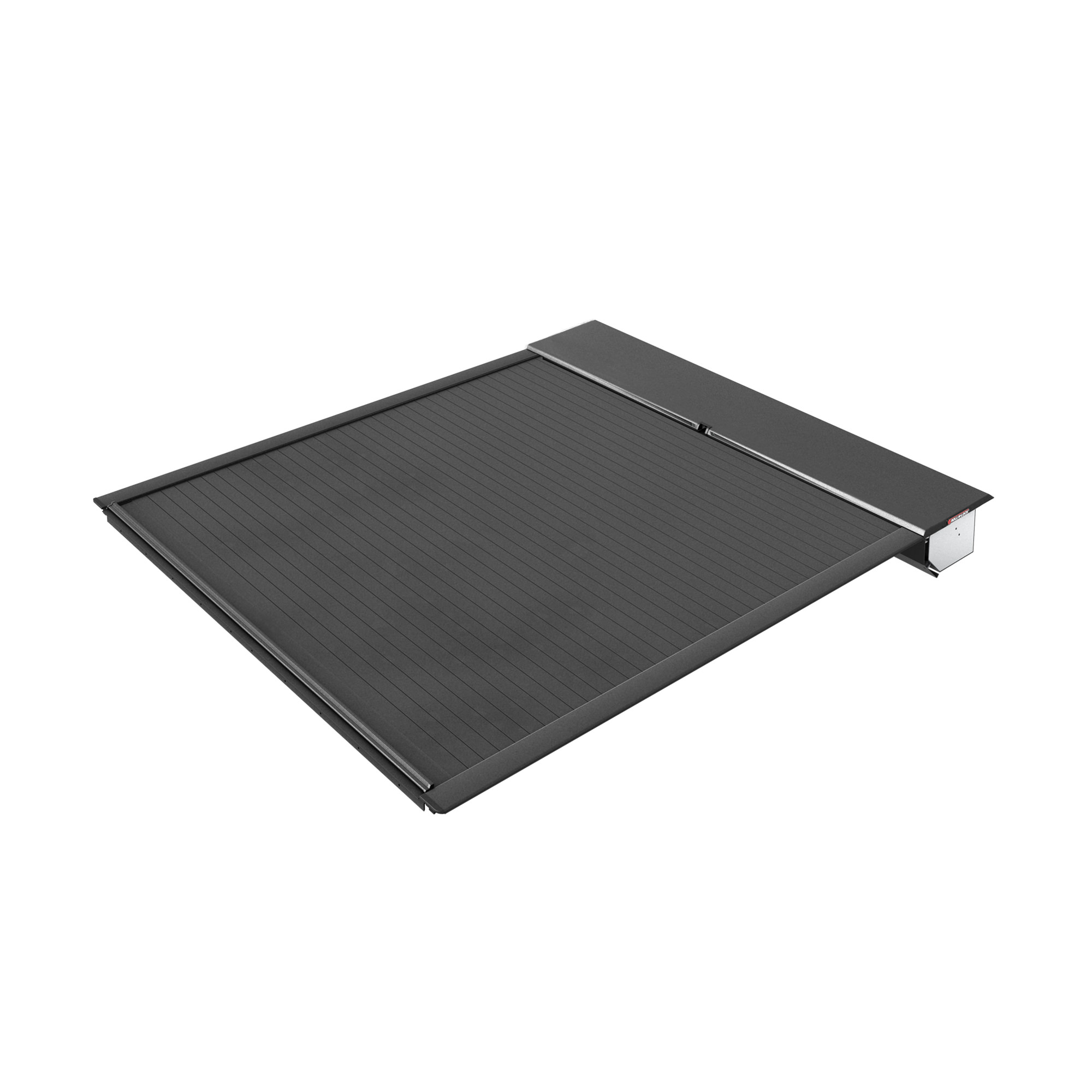 Roll-N-Lock Tonneau Cover Hard Power Retractable Black Powder Coated ...